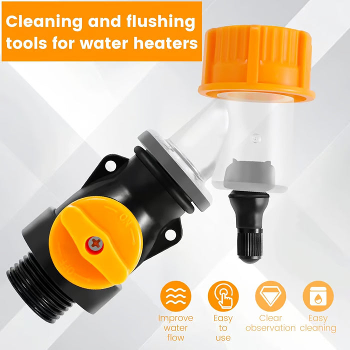 Water Heater Cleaning and Flushing Enhancer – Patented Sediment & Pres ...